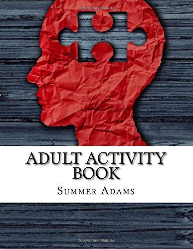 Adult Activity Book: Large Print Adult Activity Book With Sudoku, Mazes ...