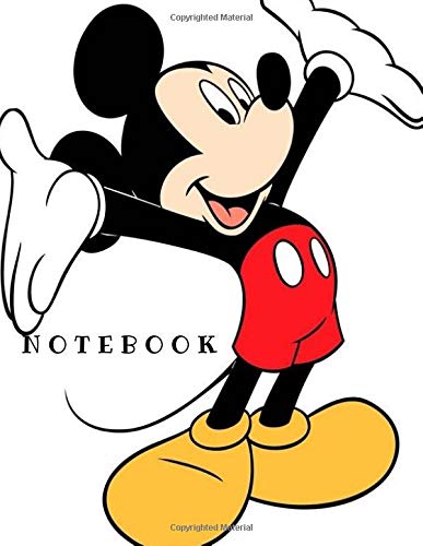 Notebook: Cartoon character cover,Notebook Large 8.5x11,100 pages. by ...