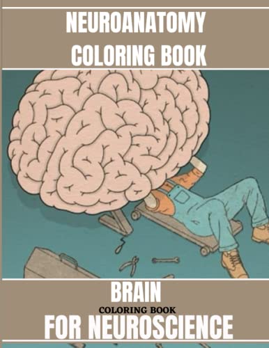 Neuroanatomy Coloring Book: Brain Coloring Book for Neuroscience by ...