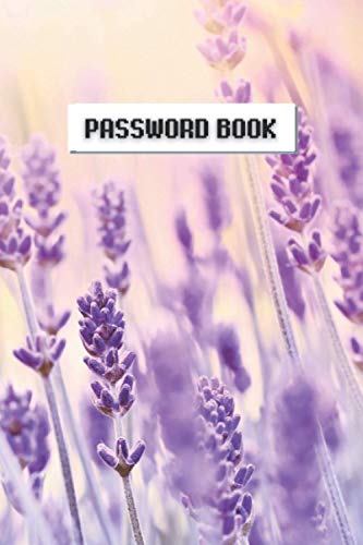 Password Book: Beautiful Lavender Design Cover : Internet Passwords ...