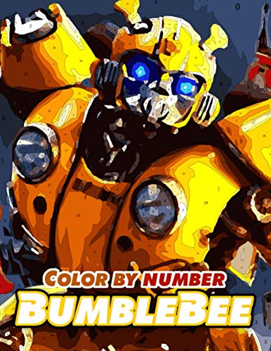 Bumblebee Color By Number: Bumblebee Book An Adult Coloring Book For ...
