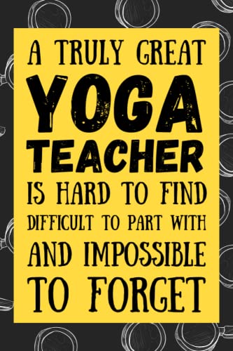 Yoga Teacher Gifts: Blank Lined Journal Notebook, an Appreciation Thank ...