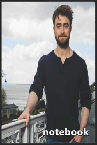 Daniel Radcliffe Notebook: Perfect for taking notes , Sketching Soft ...