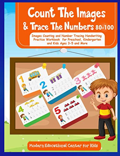 Count The Images And Trace The Numbers 80-100: Images Counting And ...