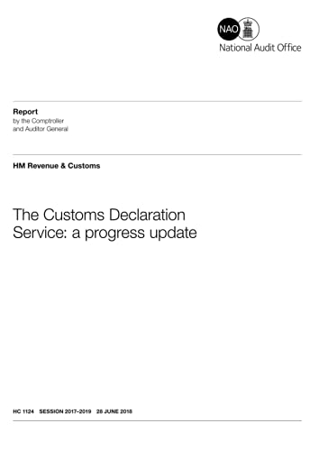 The Customs Declaration Service: a progress update by National Audit ...
