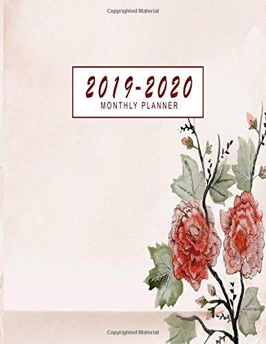2019-2020 Monthly Planner: 2019-2020 Planner | 24 Months Calendar ...