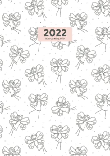 2022: Diary A4 Page a Day - January to December Dated Daily Diary with ...