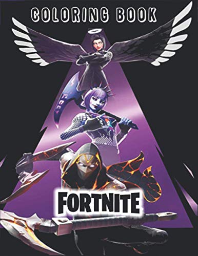Fortnite Coloring Book: +50 Coloring Pages for Kids and Adults Amazing ...
