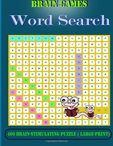 Brain Games Word Search: :400 Brain-Stimulating Puzzle by Sa korn ...
