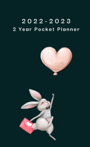 2022-2023 2 Year Pocket Planner: Small Agenda Schedule Organizer ...