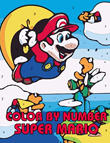 Super Mario Color by Number: Favorite Nintendo Video Game Series ...