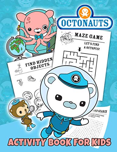 Octonauts Activity Book For Kids: Explore A Book With Essential ...