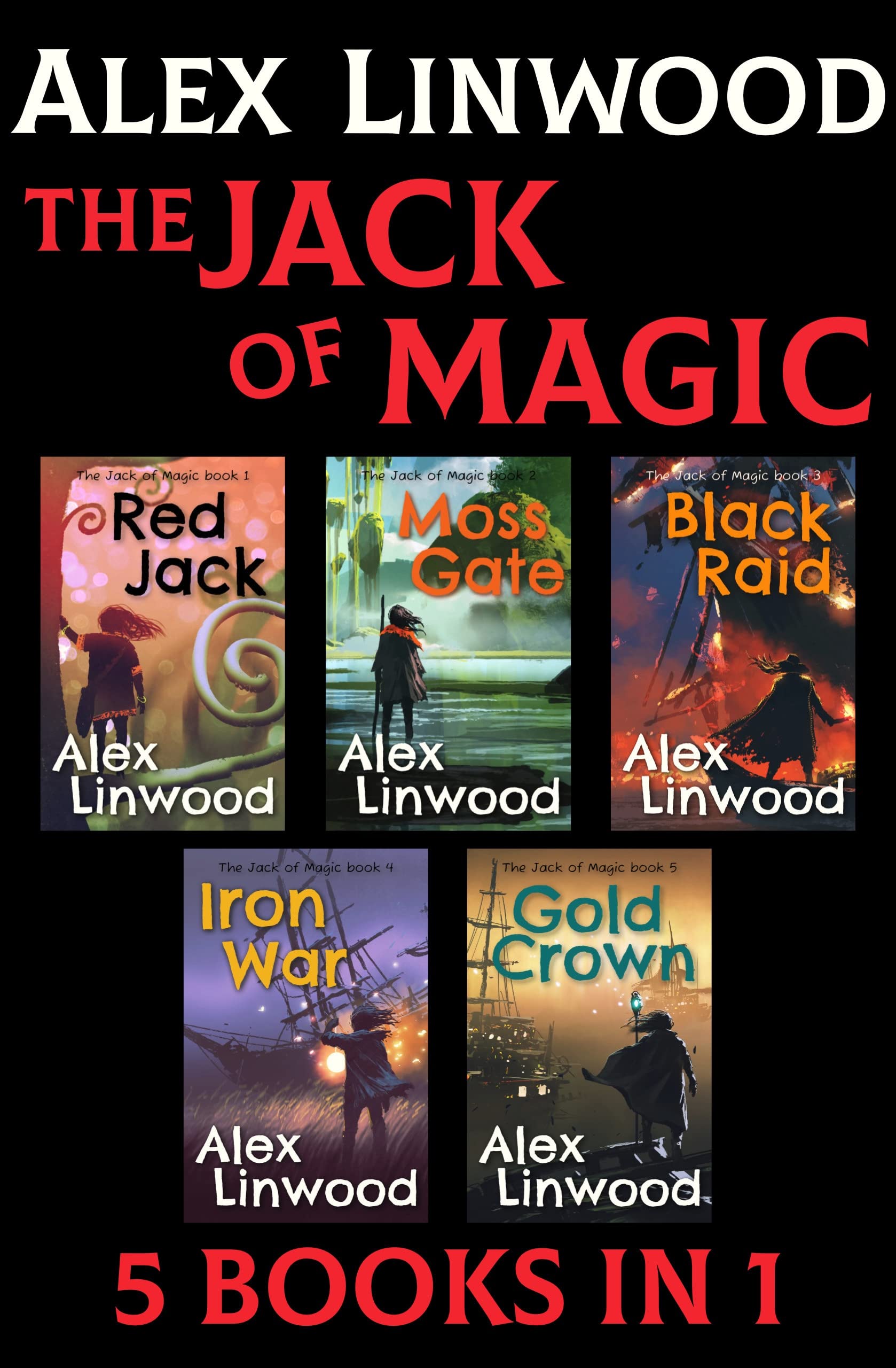 The Jack of Magic Bundle: A 5 Book Bundle by Alex Linwood | Goodreads