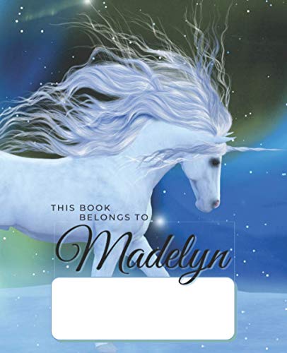 This book belongs to Madelyn: A Composition Notebook/Journal/Diary ...
