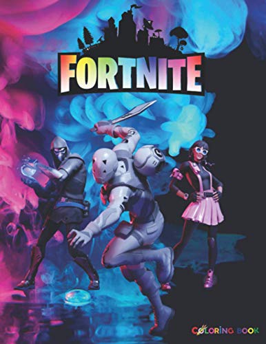 Fortnite Coloring Book: +50 Coloring Pages for Kids and Adults Amazing ...