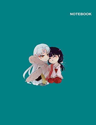 Inuyasha Sesshomaru & Kikyo Anime Notebook Cover: 110 College Ruled ...