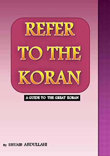 Refer To The Koran - PDF by SHUAIB ABDULLAHI | Goodreads