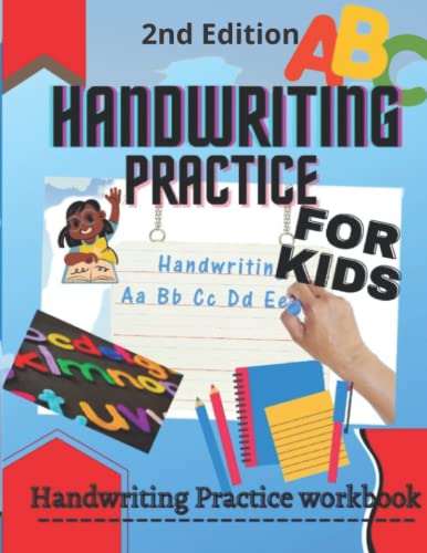 2nd Edition Handwriting Practice ,Letter Handwriting Workbook: 8,5x11 ...