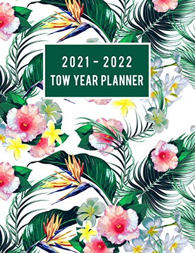 2021-2022 Two Year Planner: 2 Year happy Planner Notebook Classic 2021 ...