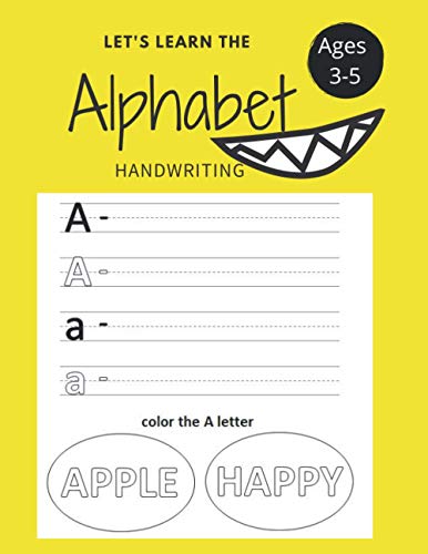 Let's learn the Alphabet "Handwriting": 100 page by Meryem Hadami ...