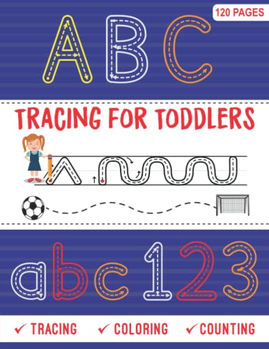 Tracing For Toddlers: First Trace Books For Toddlers Learn To Write ...