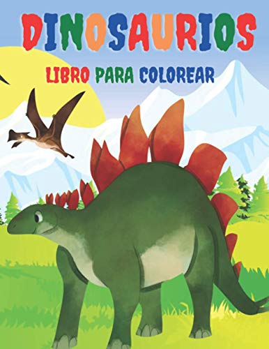 Dinosaurios Libro Para Colorear: 50 Páginas de Colorear Dinosaurios ...