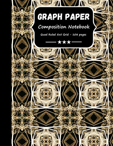 Graph Paper Composition Notebook: Quad Ruled 5x5 Graph Paper is great ...