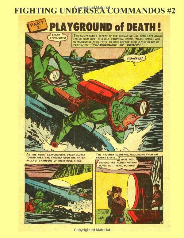 Fighting Undersea Commandos #2: More Thrilling Adventures of U.S. Navy ...