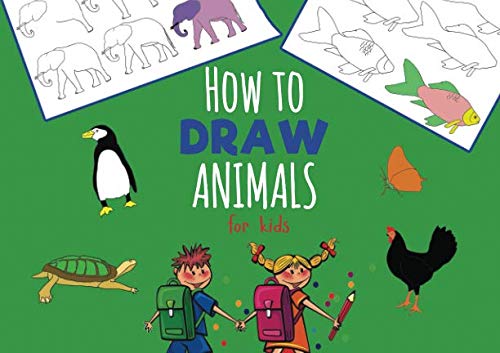 How to Draw Animals for Kids: The Step-by-Step Way to Draw Elephants ...