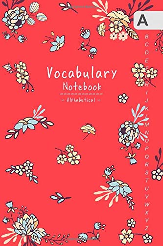 Vocabulary Notebook Alphabetical: 4x6 Notebook 2 Columns Mini with A-Z ...