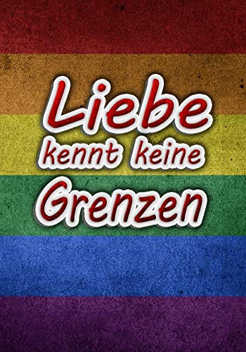Liebe kennt keine Grenzen: Ein Dot Grid Journal in A5 - Für mehr Organisation im Leben - Mit ...