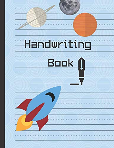Handwriting Book: primary paper and penmanship paper 8.5x11 200 pages ...