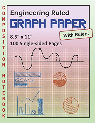 Professional Engineering Notebook: Engineering Ruled Graph Paper (With ...
