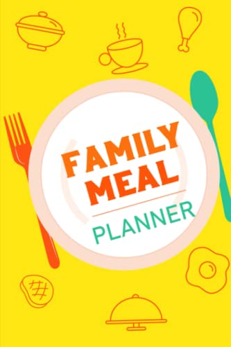 Family Meal Planner: Organize your meals with this lovely meal planner ...
