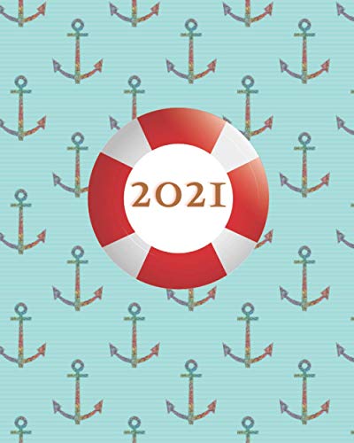 2021 Planner: With lists of US and UK holidays. Premium quality 8x10 ...