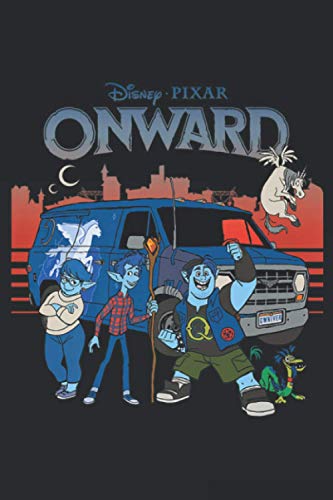 Disney PIXAR Onward Adventure Crew Premium: Notebook Planner -6x9 inch ...