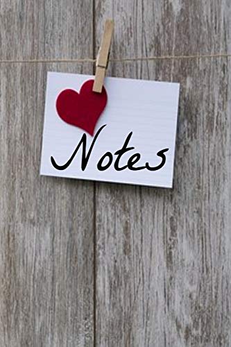 Notes: Heart peg notebook Homework Book Notepad Notebook Composition ...
