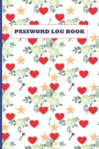 Password Log Book: Internet Address & Password Log Book with Premium ...