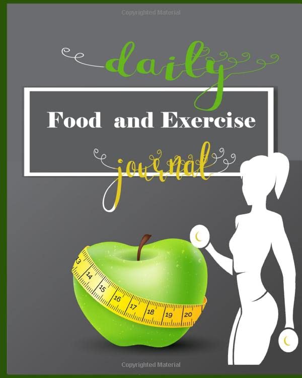 Daily Food And Exercise Journal Track And Plan Your Diet And Exercise