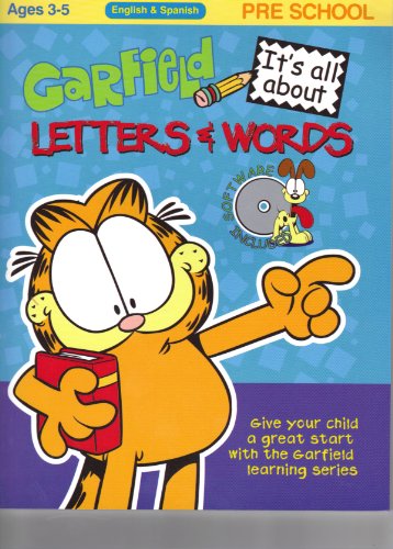Garfield Preschool Letters Bi-lingual (English and Spanish ) by Mike P ...