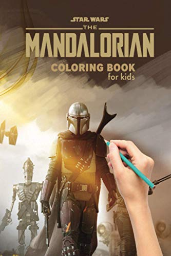 Star Wars The Mandalorian Coloring Book for Kids by Steven Evans ...