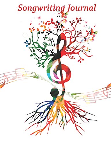 Songwriting Journal: A Combination Journal Notebook with Lined Pages ...