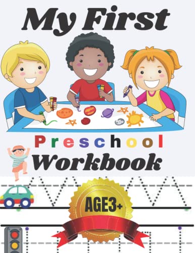 My First Preschool workbook ages 3+: My First Practice Pen Control ...