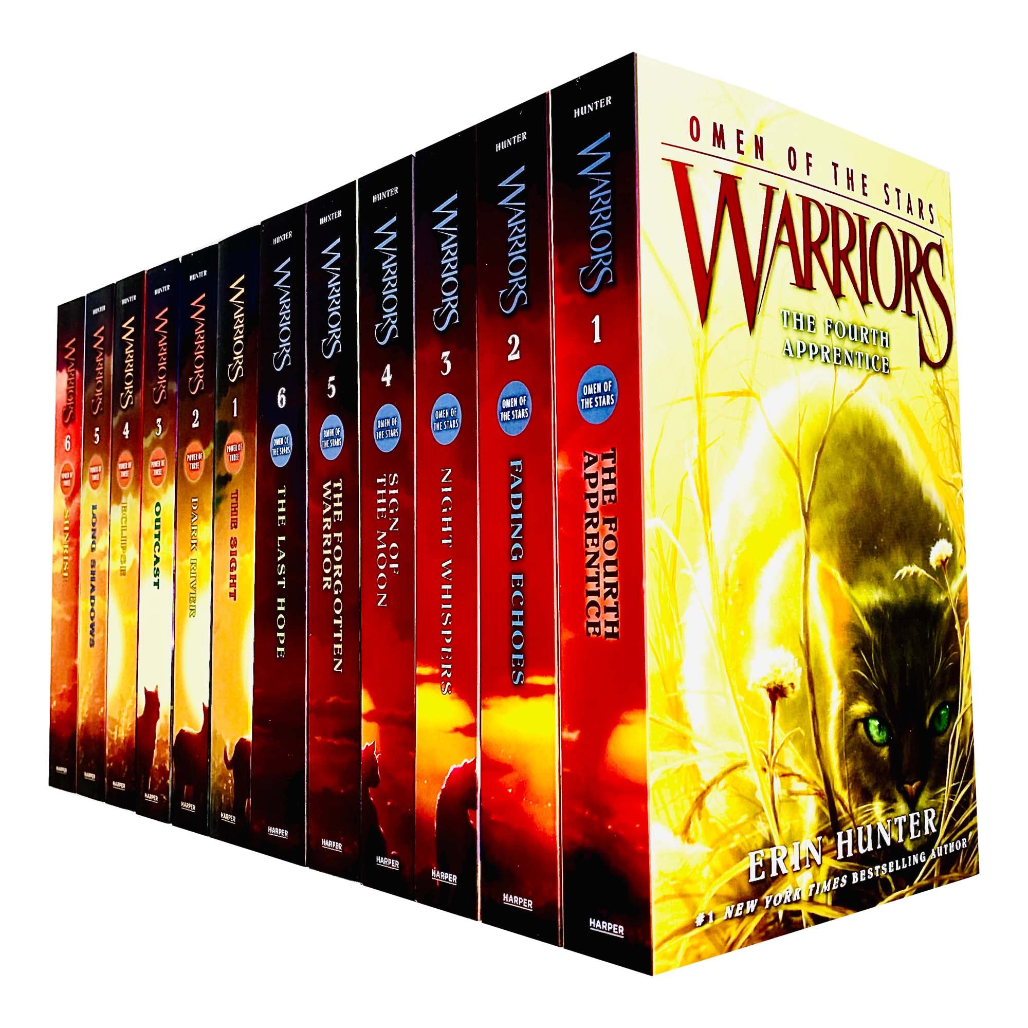 Warrior Cats Volume 13 to 24 Books Collection Set (The Complete Third ...