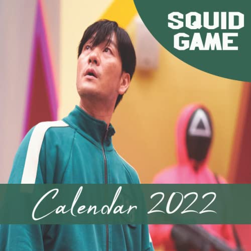 SQUID GAME CALENDAR 2022: 120 Pages Monthly 2022 calendar Planner With ...