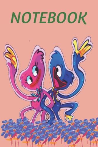 huggy wuggy notebook: poppy playtime notebook and poppy playtime ...