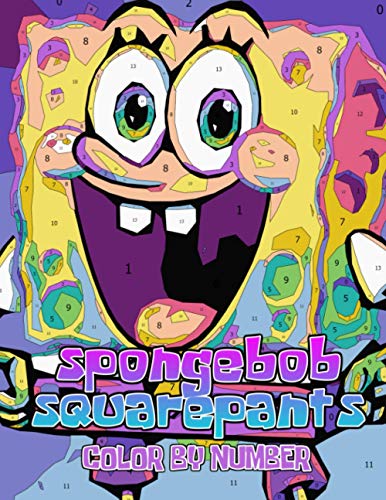 Spongebob squarepants Color By Number: Spongebob squarepants Coloring ...