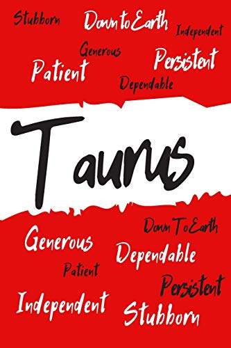 Taurus Zodiac Personality Journal: A Blank Lined Zodiac Notebook for ...