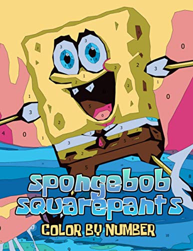 Spongebob squarepants Color By Number: Spongebob squarepants Coloring ...
