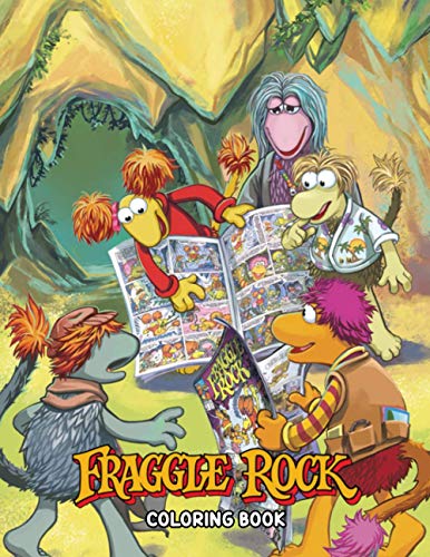 Fraggle Rock Coloring Book: Incredible Coloring Book For Kids And ...